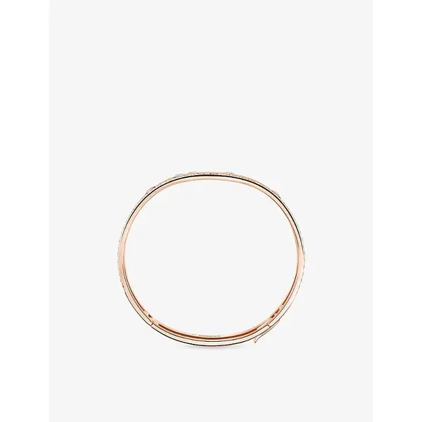 Messika Move Romane Diamond Bangle Bracelet - Pink