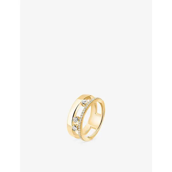 Messika Move Romane Diamond Ring - Yellow