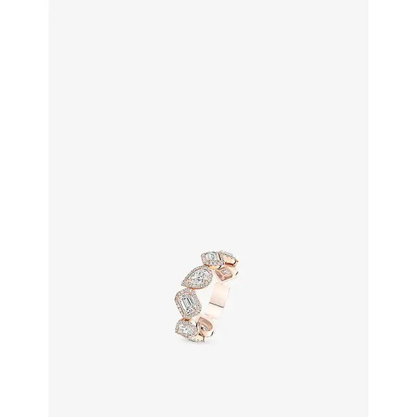 Messika My Twin Wedding Diamond Ring - Pink
