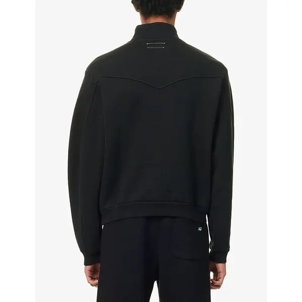AUSTIN POST Rodeo Half-zip Cotton Jumper