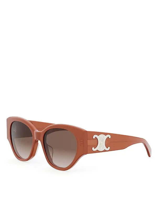 Celine Maxi Triomphe Butterfly Sunglasses - Opaline Caramel/brown