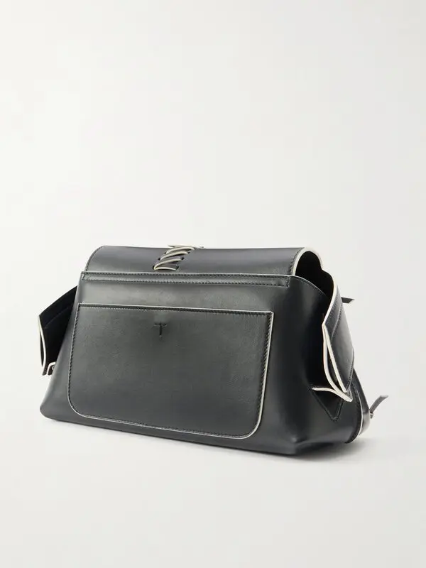 TOD'S Woven Leather Shoulder Bag