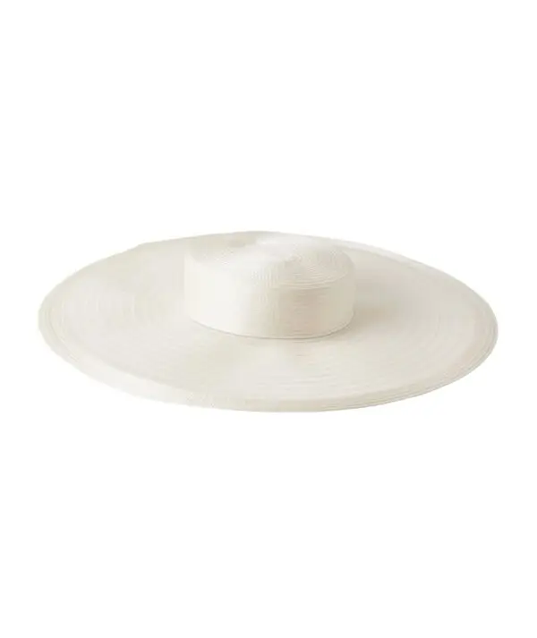 GIGI BURRIS MILLINERY Walton Boater Crinoline Sunhat - Neutrals