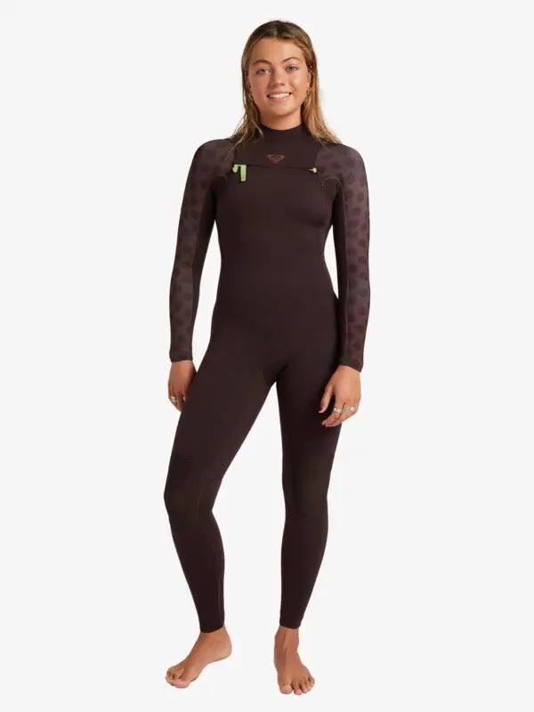 Roxy 3/2mm Elite Chest Zip Fullsuit - Coconut Shell
