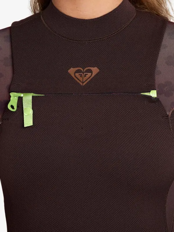 Roxy 3/2mm Elite Chest Zip Fullsuit - Coconut Shell