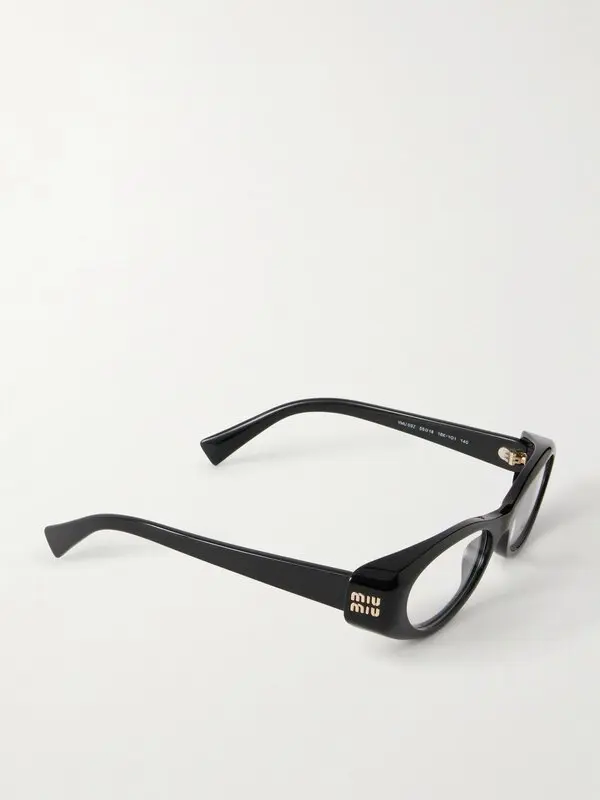 Miu Miu Cat-eye Frame Acetate Optical Glasses