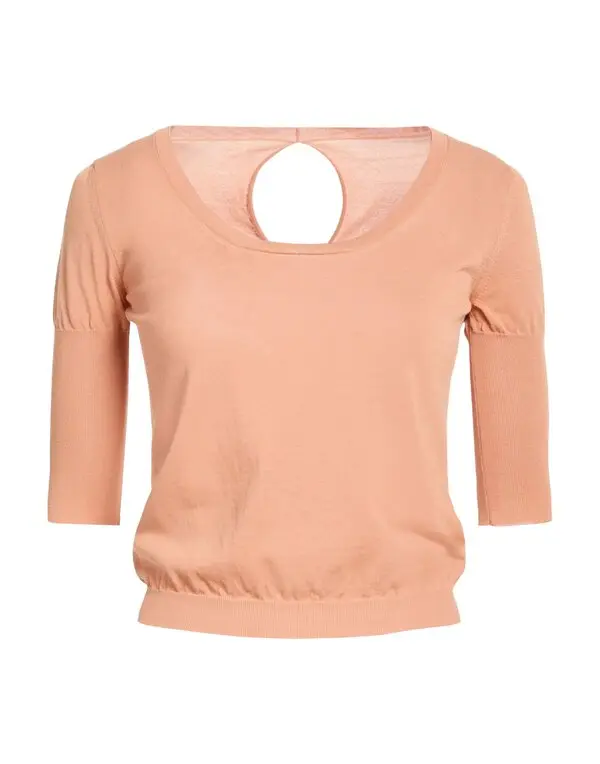 ROBERTO COLLINA Knitted 3/4 Sleeve Sweater