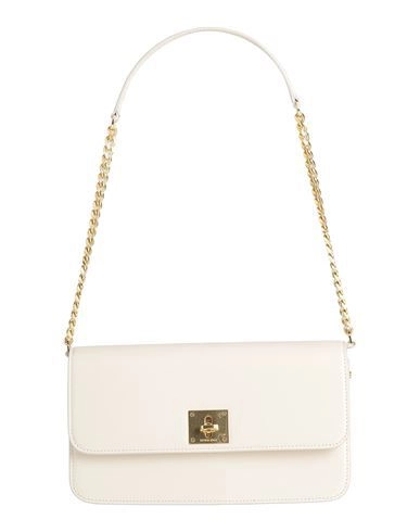 GOLDEN GOOSE Leather Baguette Bag - Ivory