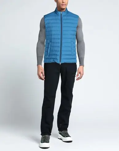 Herno Quilted Goose Down Vest - Blue