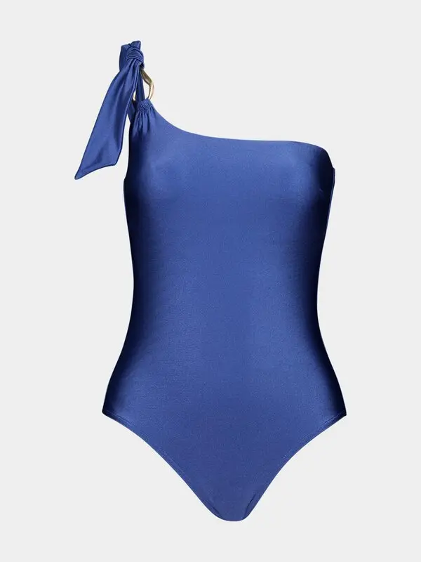 Zimmermann Mid Ascension Trim One-piece - Blue