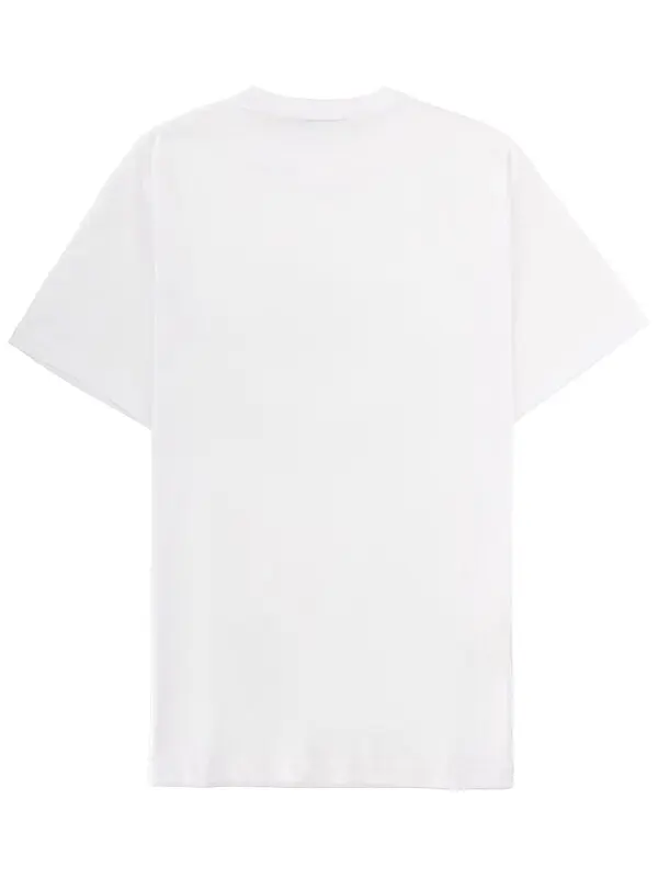 Versace T-shirt Con Stampa - White