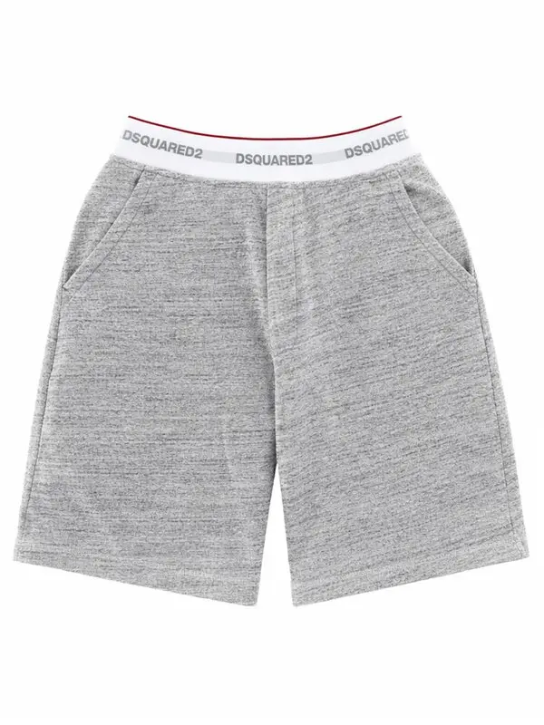 Dsquared2 Oversized Logo Shorts - Grey