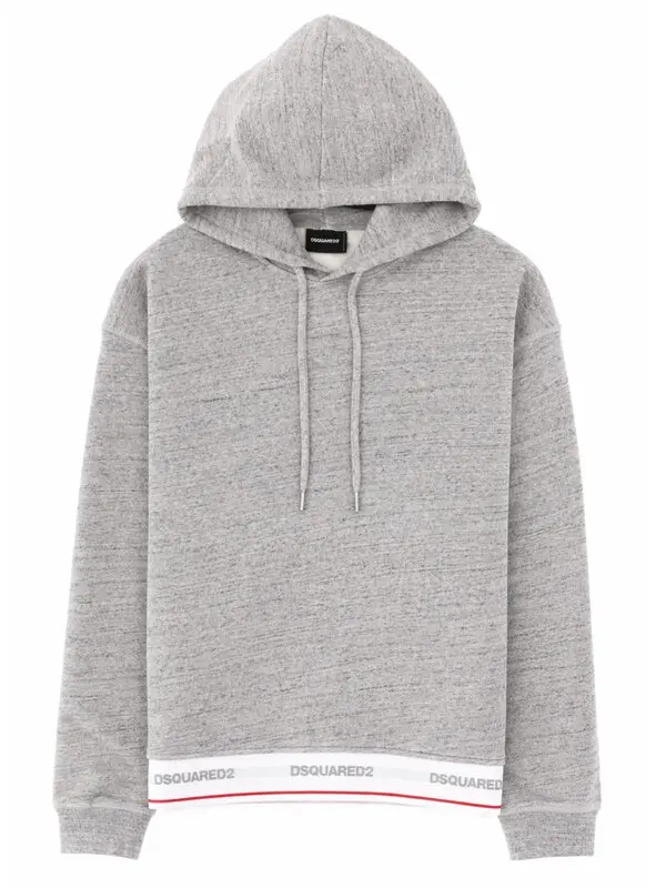 Dsquared2 Logo Hoodie - Grey