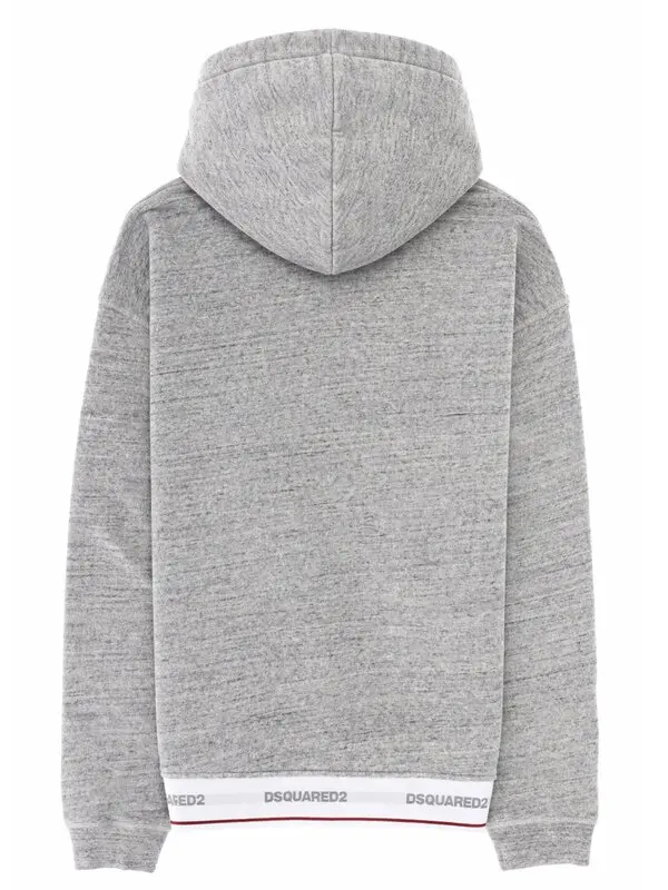 Dsquared2 Logo Hoodie - Grey