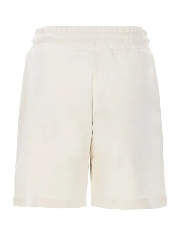 Versace Shorts With Logo - Ivory