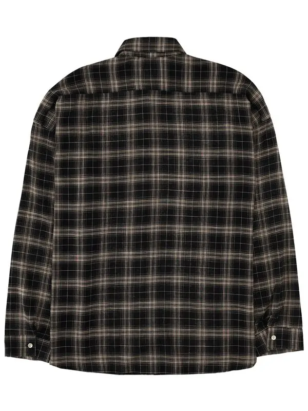 SUNFLOWER Camicia A Quadri - Black
