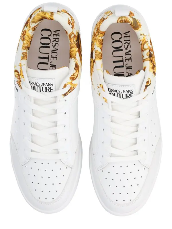 Versace Low Top Sneakers - White
