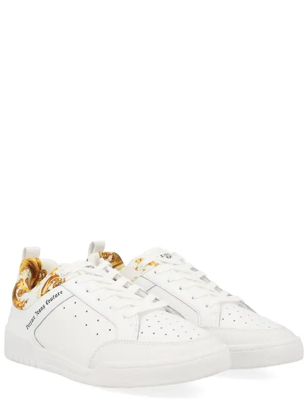 Versace Low Top Sneakers - White