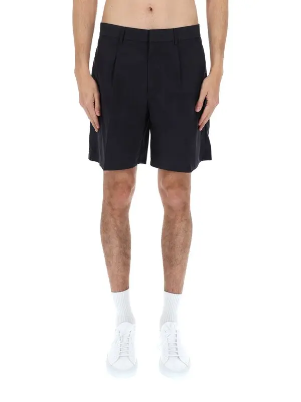 Emporio Armani Cotton Shorts - Blue