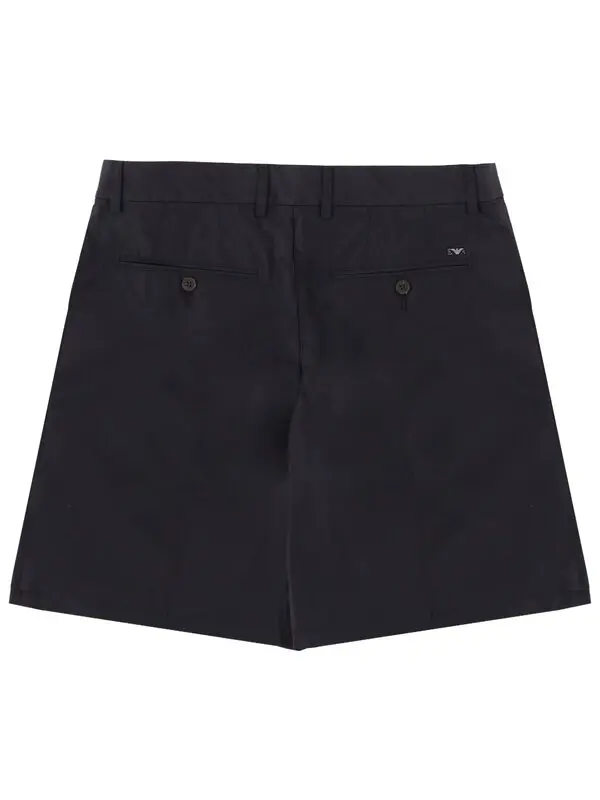 Emporio Armani Cotton Shorts - Blue