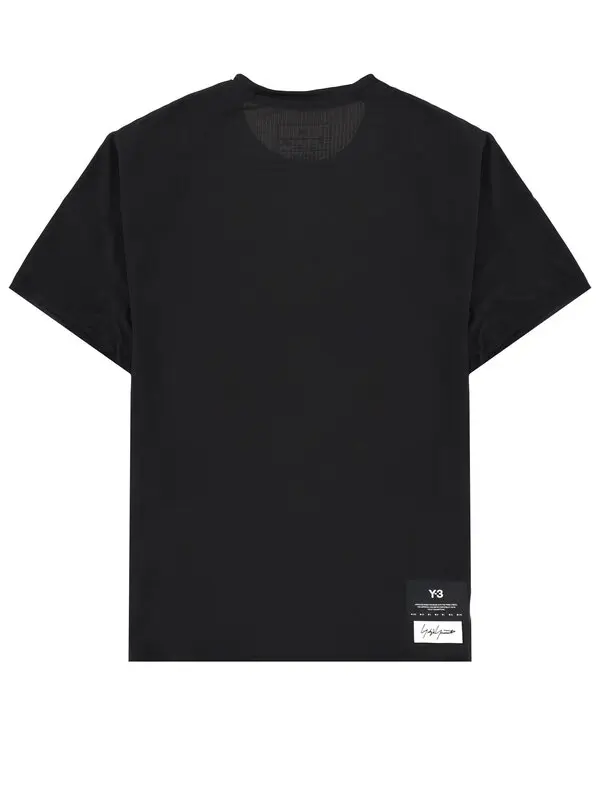 Y3 T-shirt Con Patch Logo