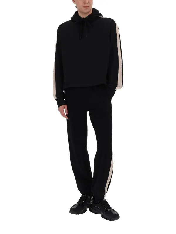 Versace Pantalone Jogging Con Logo