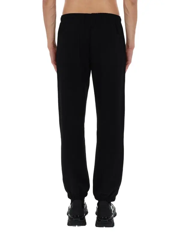 Versace Pantalone Jogging Con Logo