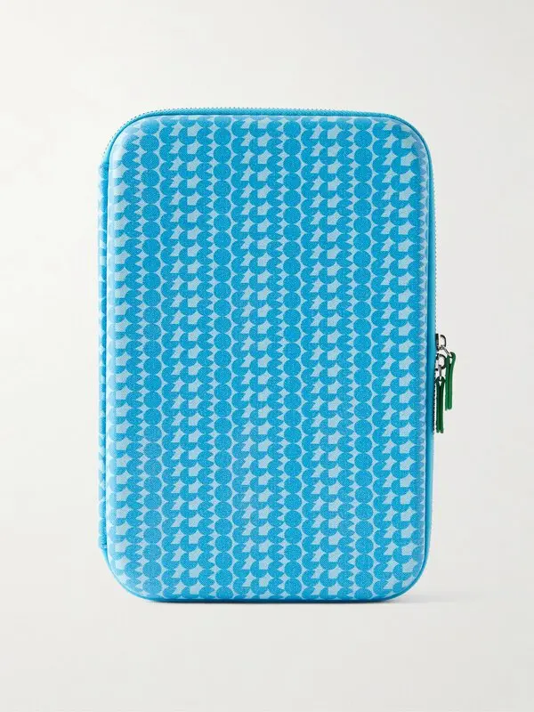 Garrett Leight Collector's Printed Glasses Case - Blue