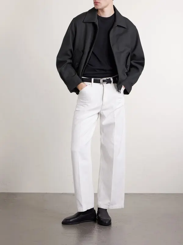 A.PRESSE Cotton And Cashmere-blend T-shirt - Black