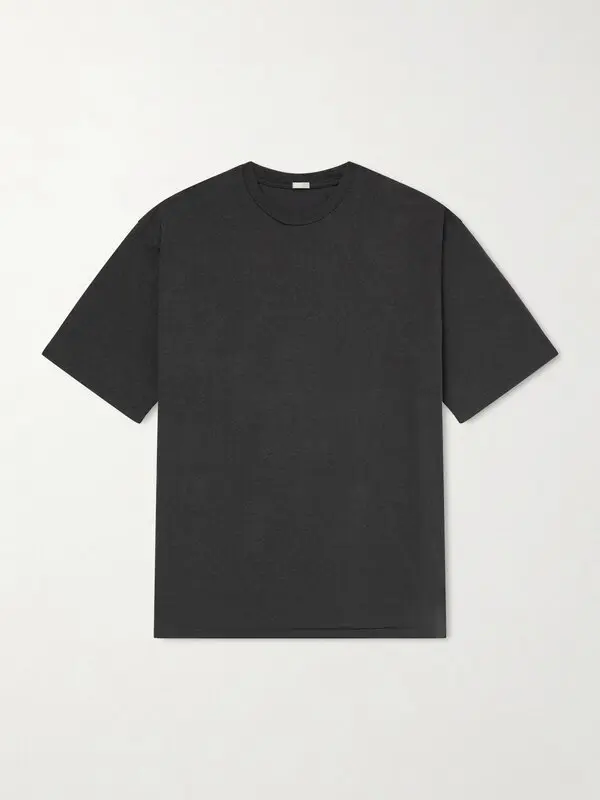 A.PRESSE Cotton And Cashmere-blend T-shirt