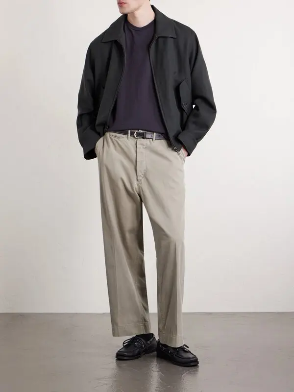 A.PRESSE Cotton And Cashmere-blend T-shirt