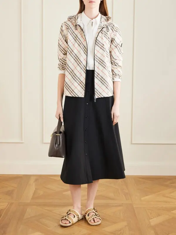 Burberry Urchin Woven Raffia Sandals - Neutrals