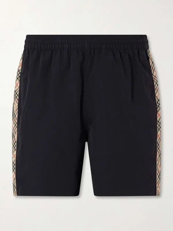 Burberry Straight-leg Shell Shorts - Black