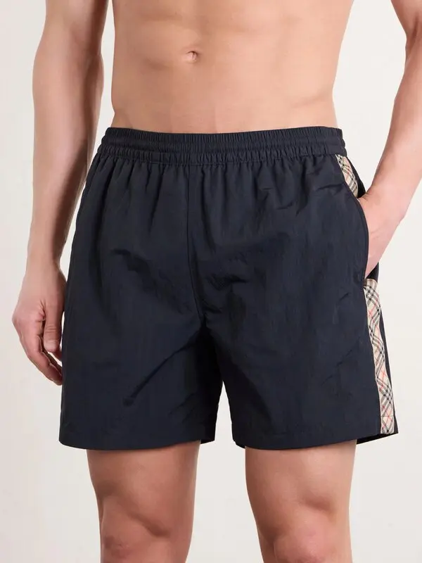 Burberry Straight-leg Shell Shorts - Black
