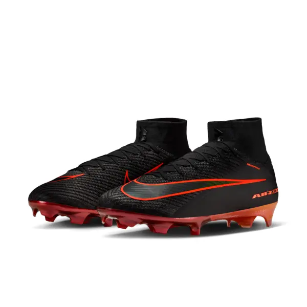 Nike Mercurial Superfly Elite Lv8 Firm-ground High-top Soccer Cleats - Black