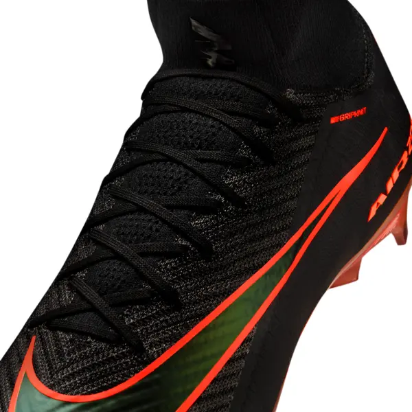 Nike Mercurial Superfly Elite Lv8 Firm-ground High-top Soccer Cleats - Black