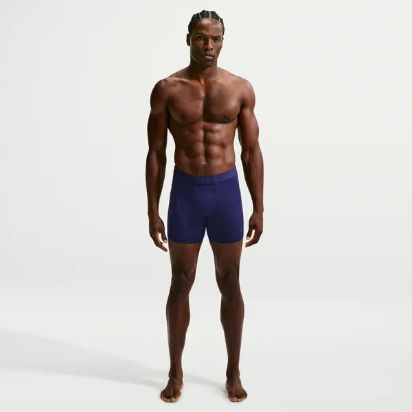 Nike Elite Micro Dri-fit Adv Boxer Briefs - Blue