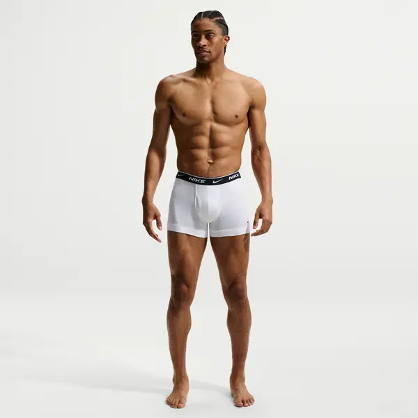 Nike Essential Cotton Stretch Trunks - Black