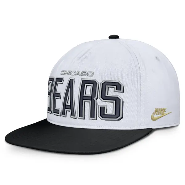 Nike Chicago Bears Pro Nfl Adjustable Hat - White