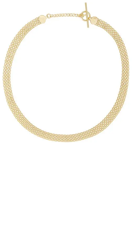 LOREN STEWART Chainmail Necklace - 14k Gold Vermeil