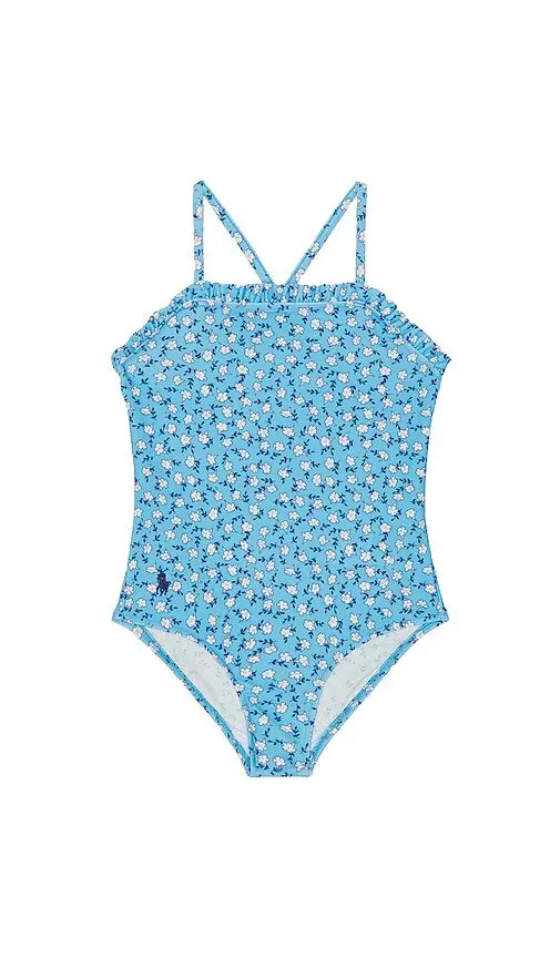 Polo Ralph Lauren Floral Printed Hipster One Piece Swimsuit - Georgeana Floral