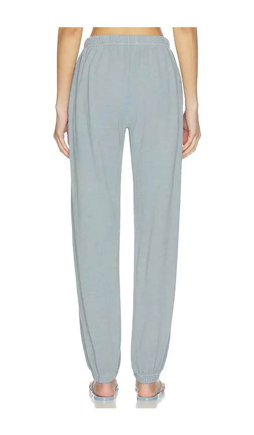Eterne Lightweight French Terry Boyfriend Pocket Sweatpant - Slate