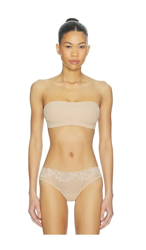 Commando Double Take Lace Bandeau - Beige