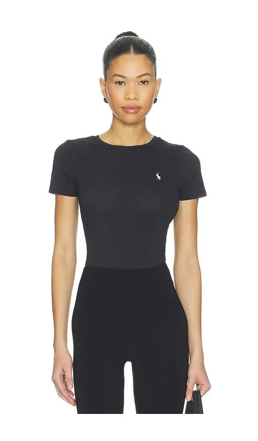 Polo Ralph Lauren Short Sleeve Bodysuit - Onyx