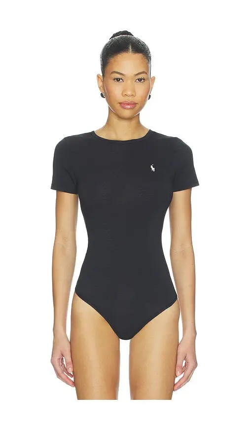 Polo Ralph Lauren Short Sleeve Bodysuit - Onyx