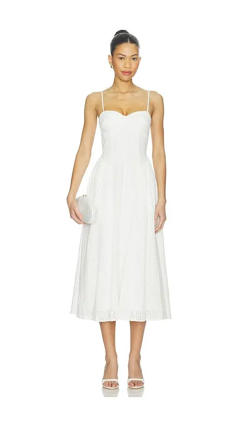 NIA Destene Dress - White
