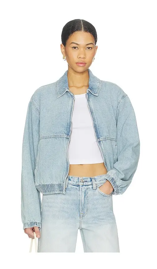 Free People We The Free Birdie Denim Jacket