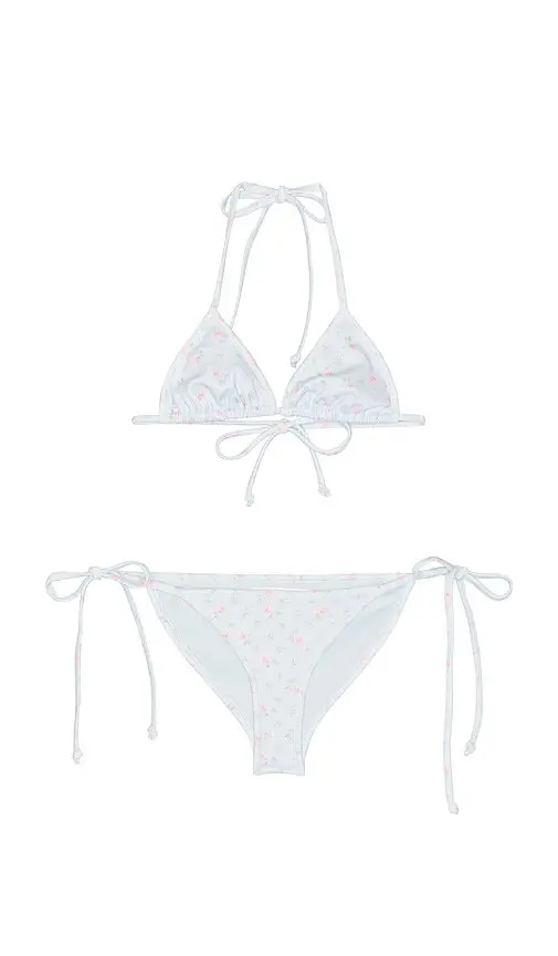 LoveShackFancy Tween Dannie Bikini - Chapparal Blue