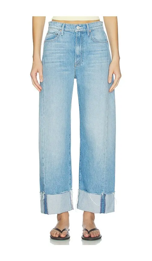 MOTHER The Half-pipe Ankle Cuff Fray Jeans - Last Bite