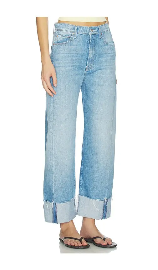 MOTHER The Half-pipe Ankle Cuff Fray Jeans - Last Bite